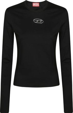 Diesel Femme, Tops, Noir, Taille: 40 FR T-Shirt