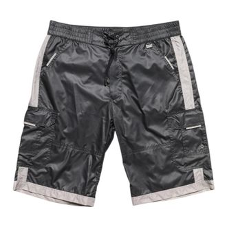 Dolce & Gabbana Homme, Maillots de bain, Gris, Taille: M Short de bain gris avec poches