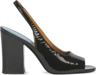 Marni Femme, Chaussures, Noir, Taille: 38 1/2 EU Sandal Black