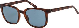 Guess Lunettes de soleil carr&eacute;es - Homme - Accessoires - Brun - Taille: 53 MM