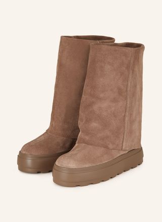 Casadei Casadei Plateau-Boots Double Face braun