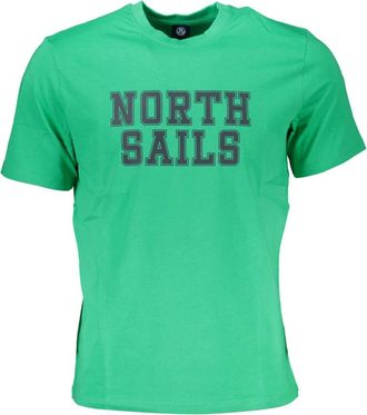 North Sails Homme, Tops, Vert, Taille: 3XL T-shirt &agrave; manches courtes