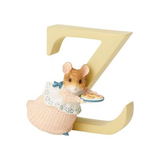 Enesco Beatrix Potter Z Appley Dapply Figurine, Bunt, 3.5 x 0.7 x 0.7 cm
