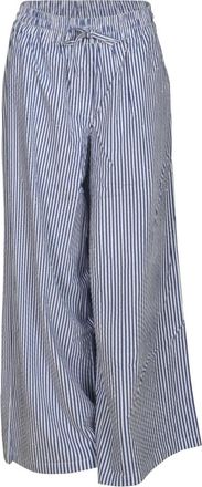 P.A.R.O.S.H. P.a.r.o.s.h., Femme, Pantalons, Bleu, Taille: 36 FR Wide Pantalons