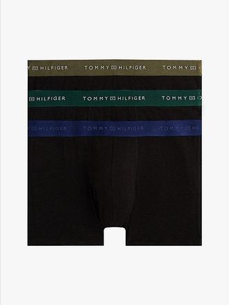 Tommy Hilfiger Lot de 3 boxers Signature ceinture m&eacute;tallis&eacute;e