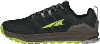 Altra Chaussures de randonnée basses imperméables Lone Peak 9 pour homme, vert anis/noir, 43 EU
