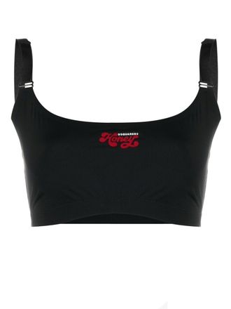 Dsquared2 Honey Sport-BH - Schwarz