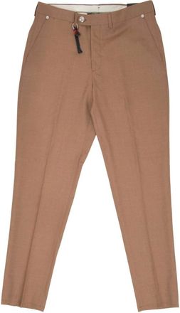 Marco Pescarolo Herren, Hosen, Braun, W34Gr&ouml;&szlig;e