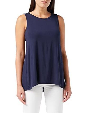 Amazon Essentials Débardeur Fluide (Grandes Tailles Disponibles) Femme, Bleu Marine, XXL