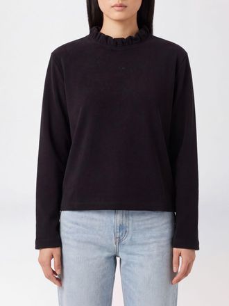 Repetto T-shirt &agrave; manches longues en coton avec col &agrave; volants