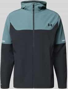 Under Armour Funktionsjacke mit Logo und Eingrifftaschen