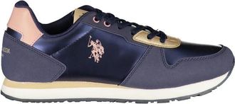 U.S.Polo Association Polyester Sneaker - - Shoes - Damen - Blau - 35 EU
