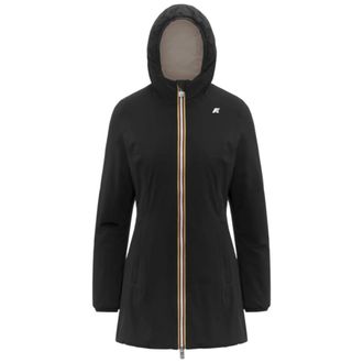 K-Way Denise St Warm Reversible Jacket - - Coats - Damen - Schwarzk - 2XL