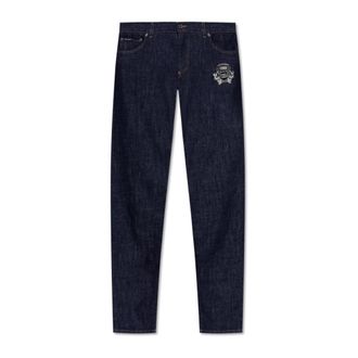 Dolce & Gabbana Skinny Jeans mit Applikation - - Jeans - Herren - Blau - L