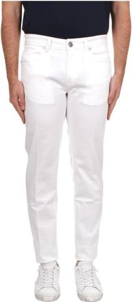 Re-hash Homme, Jeans, Blanc, Taille: W38 Pantalone modello 5 tasche