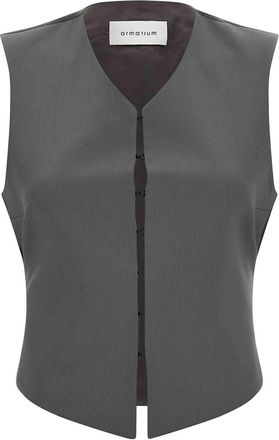 ARMARIUM Pull Col Rond - Gris