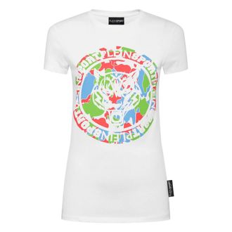 Plein Sport Damen, Oberteile, Weiß, MGröße