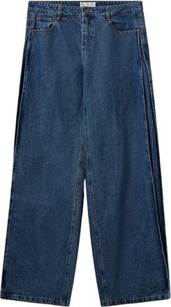 Designers Remix Collection Femme, Jeans, Bleu, Taille: W28 Miles Barrel Jeans