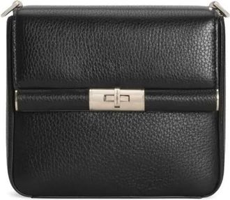 Dolce & Gabbana Hobo Bags - Structured Black Bag With Twist-Lock Fastening - Gr. unisize - in Schwarz - für Damen