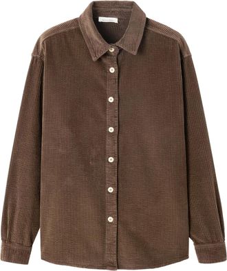 American Vintage Sur-Chemise Velours C&ocirc;tel&eacute; Padow American Vintage