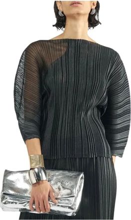 Liviana Conti Femme, Blouses et Chemises, Noir, Taille: 42 FR Blouse