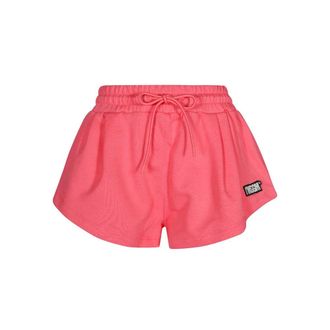 Msgm Baumwoll-Shorts mit elastischem Bund - - Shorts - Damen - Rosa - M