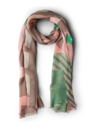 Street One Damen Gemusterter Schal