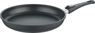 Berndes Bratpfanne Vario Click 32 cm, Induktion, Pfanne mit abnehmbarem Stiel, robuster Aluguss, antihaft beschichtet