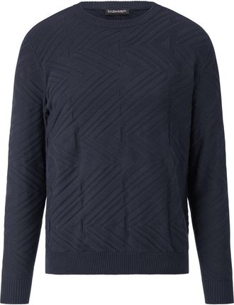 Louis Sayn Rundhals-Pullover Louis Sayn blau