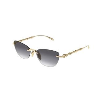 Gucci Sonnenbrille - - Accessories - Damen - Gelb - 55 MM