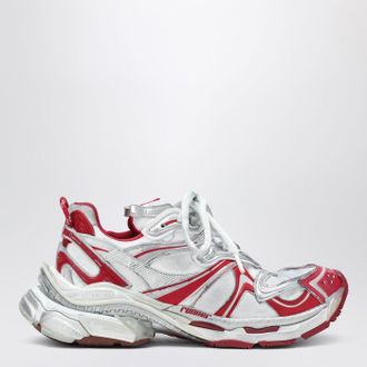 Balenciaga Runner 2.0 Sneakers in Wei&szlig;/Grau/Rot