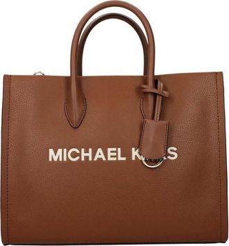 Michael Kors Femme, Sacs, Brun, Taille: ONE Size Sac &agrave; Main en Cuir Premium au Design &Eacute;pur&eacute;