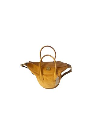 Marni Tan suede bucket bag