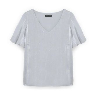 Fiorella Rubino Damen, Blusen & Hemden, Grau, XLGr&ouml;&szlig;e