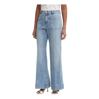 Michael Kors Jean Stretch Violette - Femme - Jeans - Bleu - Taille: 38 FR