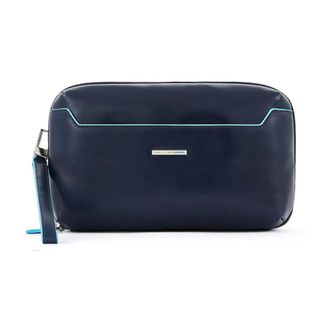 Piquadro Homme, Sacs, Bleu, Taille: ONE Size Sacoche &agrave; main avec deux compartiments