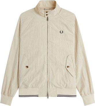 Fred Perry Herren Jacke CRINCKLE HARRINGTON