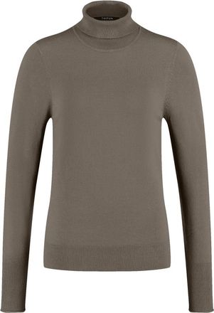 Taifun Femme, Pulls, Brun, Taille: 38 FR Pull &agrave; col roul&eacute;