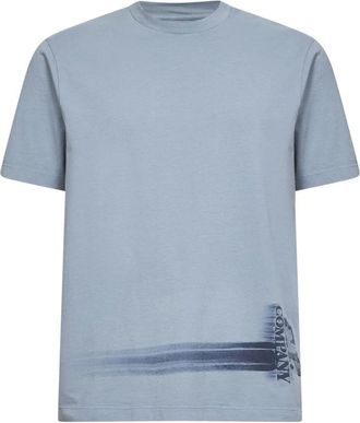 C.P. Company C.p. Company, Homme, Tops, Bleu, Taille: L T-shirt &agrave; imprim&eacute; logo