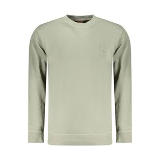 HUGO BOSS Homme, Sweatshirts et sweats &agrave; capuche, Vert, Taille: 3XL Le SweaT-shirt Verde en coton
