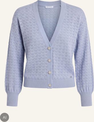 Guess Strickjacken Cardigan blau