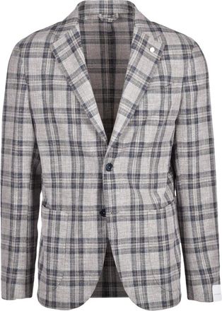 Luigi Bianchi Mantova Homme, Vestes, Multicolore, Taille: XL Giacca Sfiancata