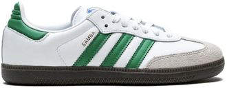 adidas Low-Top Sneaker - Samba Og White Green - Gr. US_4_5 - in Weiß - für Damen