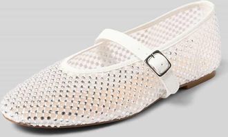 Inuovo Ballerina aus Mesh mit Ziersteinbesatz Modell Mary