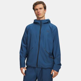 Under Armour Unstoppable Webstoff Jacke f&uuml;r Herren Wham Blau / Schwarz XXL