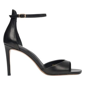 Estro & Luminara Femme, Chaussures, Noir, Taille: 36 EU &Eacute;l&eacute;gantes sandales noires &agrave; talons hauts