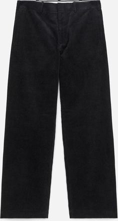 Arket Lockere Cordhose -Grau