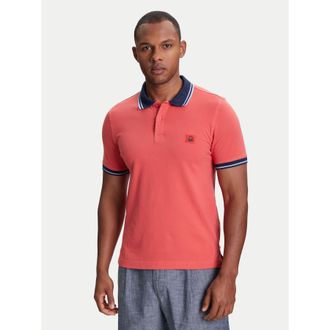 Benetton United Colors Of Benetton Poloshirt 3F9HU302E Dunkelrot Regular Fit