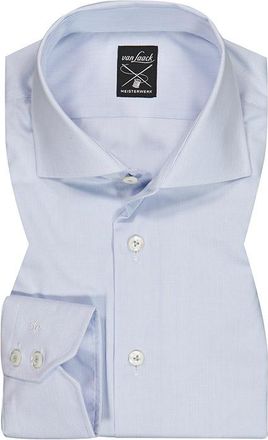 van Laack Herren Hemd blau gestreift Slim Fit