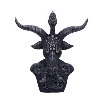 Nemesis Now Celestial Baphomet-Büste, Polyresin, 33 cm, Schwarz und Silber